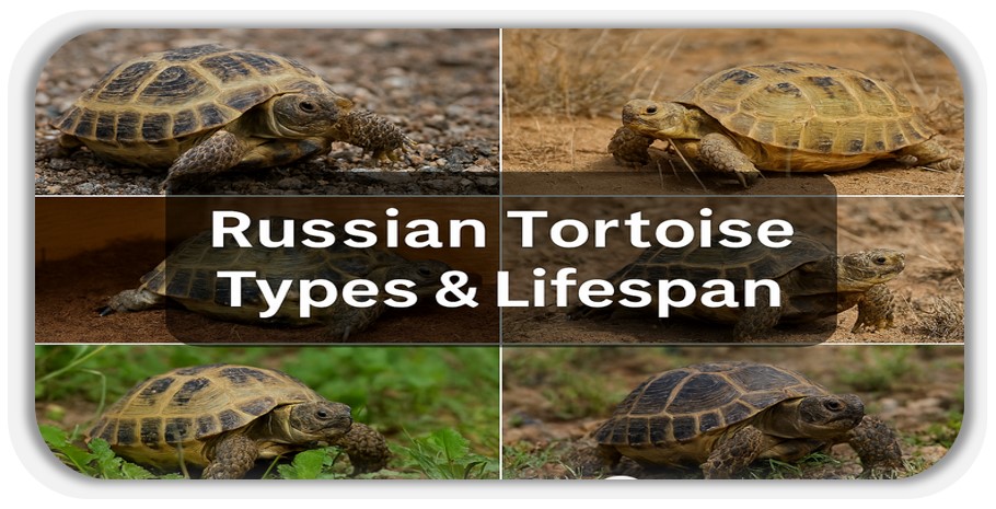 Russian Tortoises Lifespan: Guide to Regional Variants